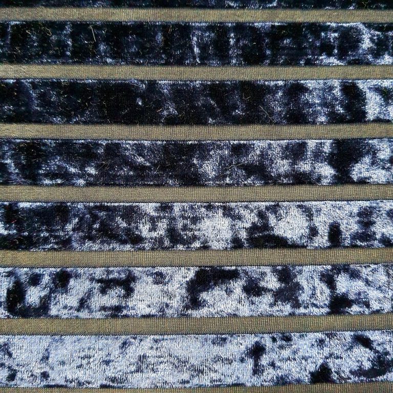 Stripe Burnout Velvet – Fabricworld